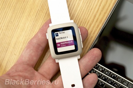 Тестируем Pebble Time со смартфонами на базе BlackBerry 10 | BlackBerry ...