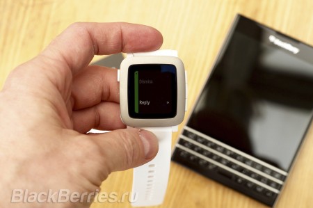 Тестируем Pebble Time со смартфонами на базе BlackBerry 10 | BlackBerry ...