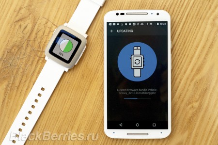 Тестируем Pebble Time со смартфонами на базе BlackBerry 10 | BlackBerry ...