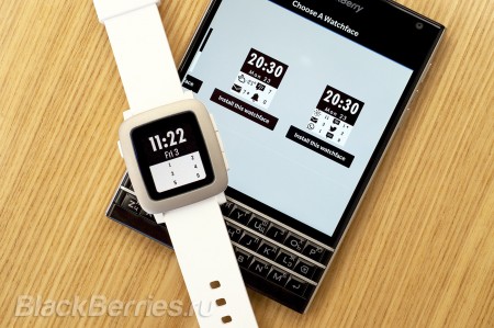 Тестируем Pebble Time со смартфонами на базе BlackBerry 10 | BlackBerry ...