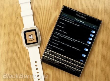 Тестируем Pebble Time со смартфонами на базе BlackBerry 10 | BlackBerry ...