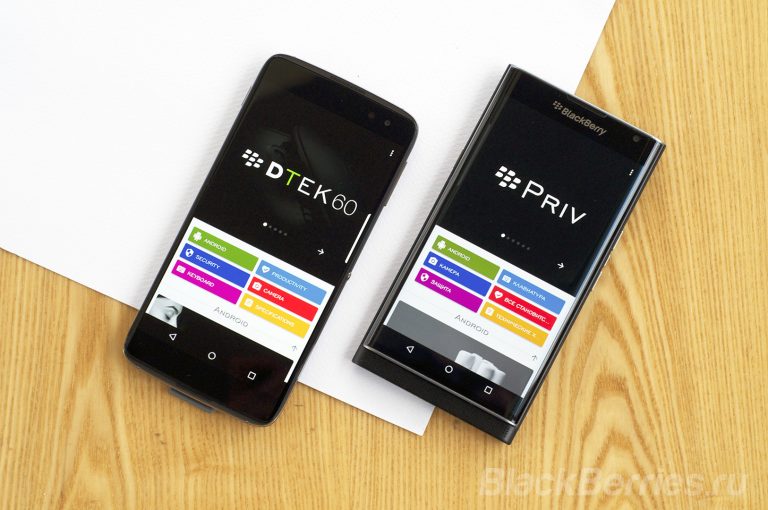 Обзор BlackBerry DTEK60 | BlackBerry в России