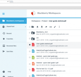 От WatchDox к Workspaces: Как BlackBerry защищает общий доступ к файлам ...